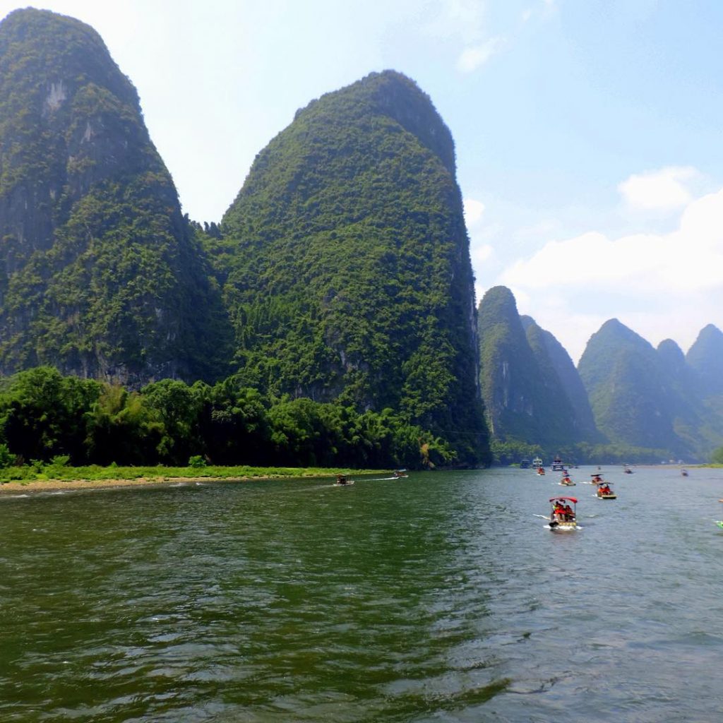 Travesía por el Río Li en China