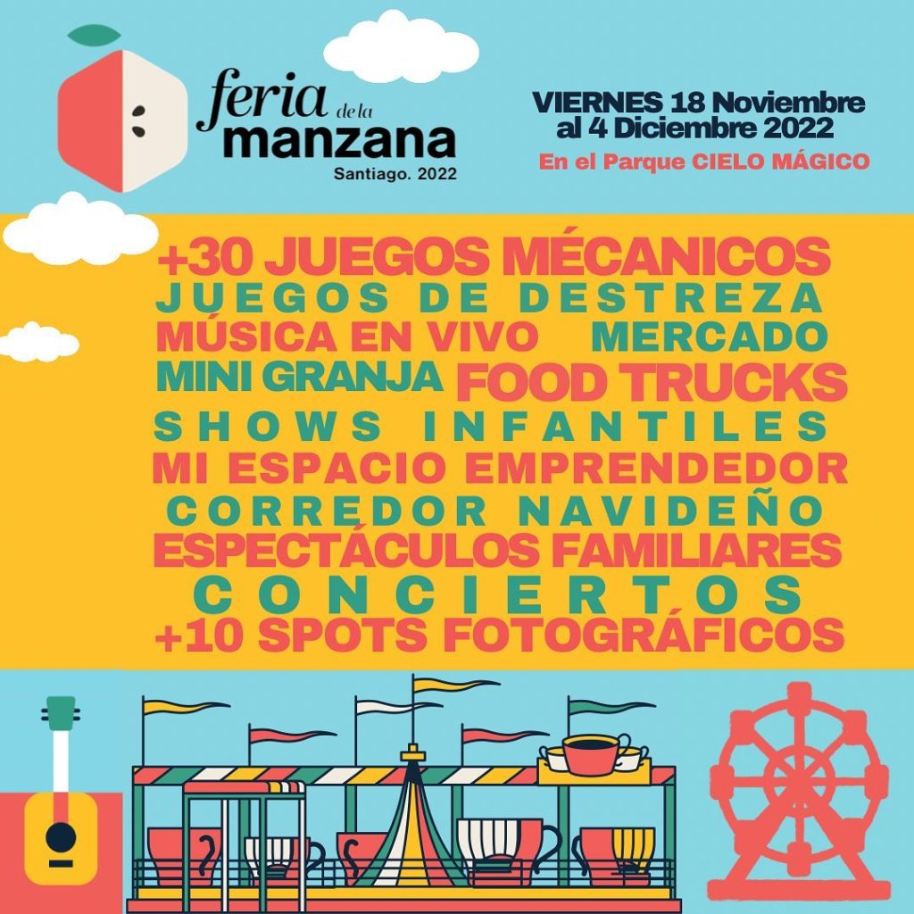 ¡No te pierdas la Feria de la Manzana 2022 en Santiago, NL!