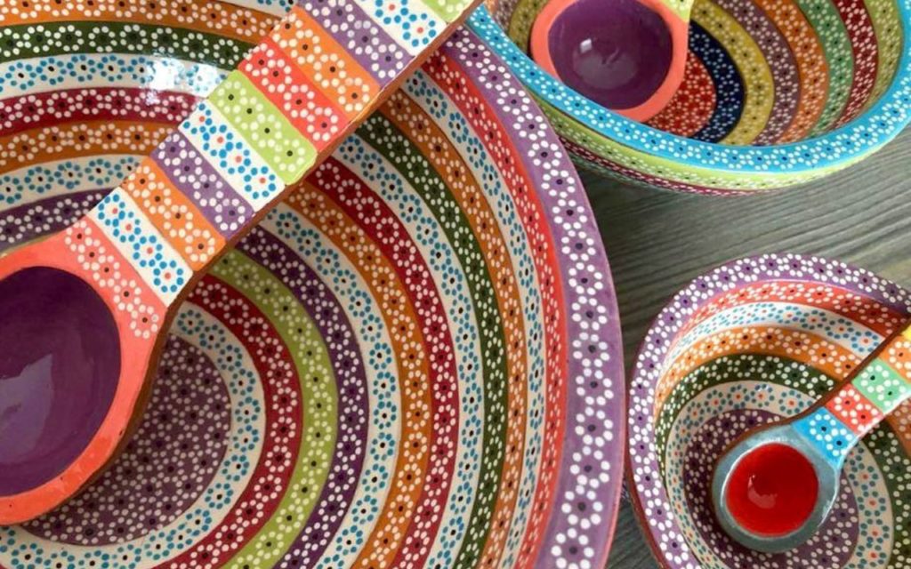 Capulineado, original alfarería michoacana