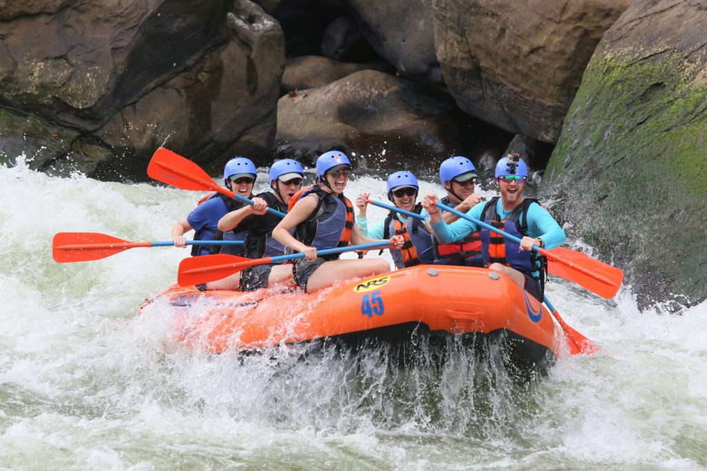 Los mejores lugares para hacer rafting en México
