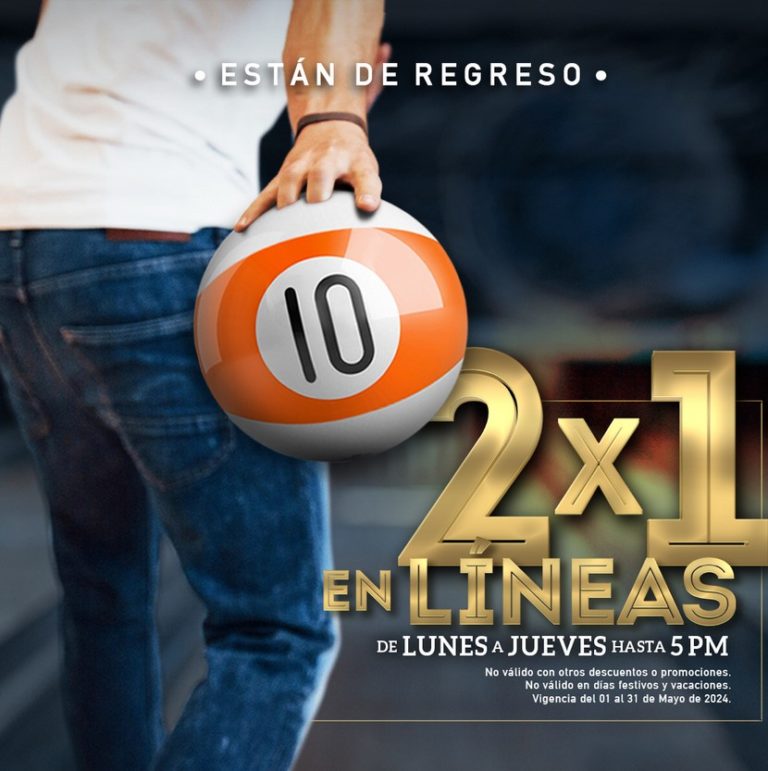 Royal Bol, boliche, billar y pizzas en CDMX