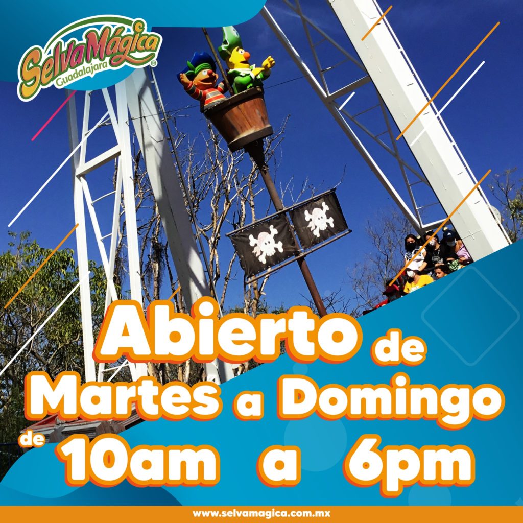 Selva Mágica, un parque en Guadalajara para divertirse estas vacaciones